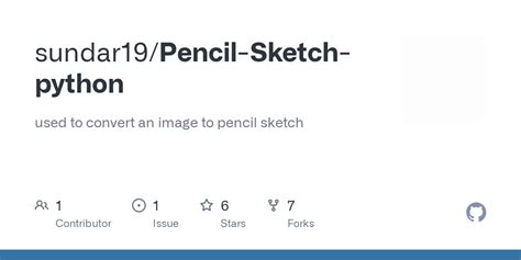 Github Sundar19pencil Sketch Python Used To Convert An Image To