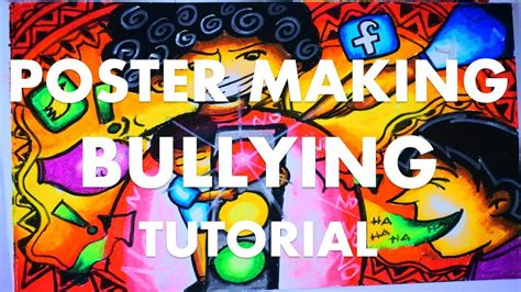 Stop Bullying Poster For School Drawing