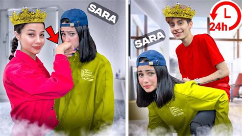 ۲۴ساعت خدمتکاره سعیده و نسی شدم😨🤫 Youtube