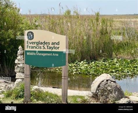 Everglades And Francis S Taylor Wildlife Management Area Sign In