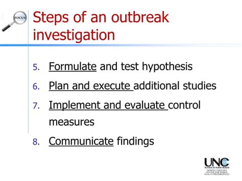 Outbreak Investigation Ppt