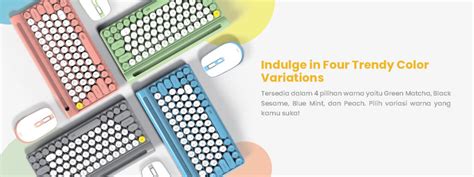 Keyboard Mouse Wireless Combo Go Mochi 80 Dual Mode Fantech Official Dual Mode