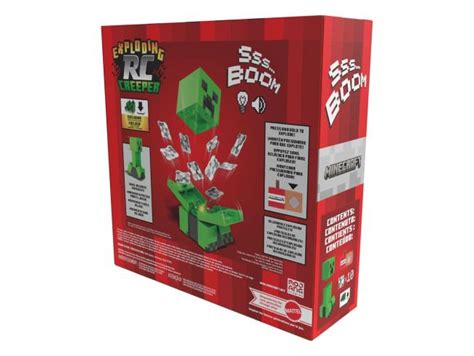 Minecraft Figure Exploding Rc Creeper 25 Cm Mattel