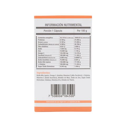 Panalab Lera Co Suplemento Alimenticio 30 Caps Dermaexpress