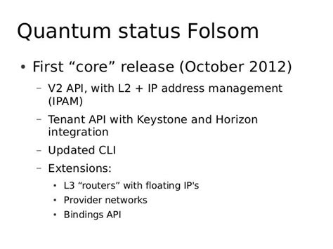 network virtualization with open stack quantum