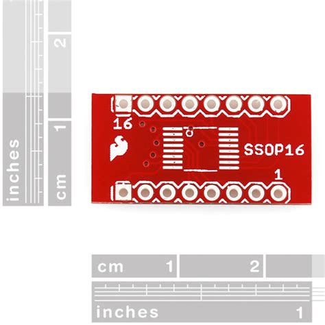 Sparkfun Ssop To Dip Adapter
