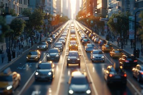 Premium Photo Aiguided G Traffic Control For Efficient Urban Mo