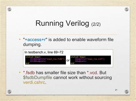 PPT Verilog Simulation Debugging Tools PowerPoint Presentation ID