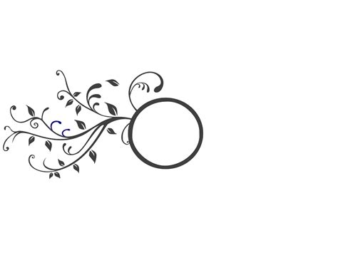 Leaf Monogram Clip Art At Vector Clip Art Online Royalty Free And Public Domain