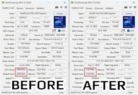 Intel Arc A380 Graphics Card Gets A 7 5 Clock Speed Boost With Latest Firmware Update [updated]