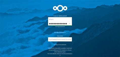 Nextcloud On Debian Installation Manjaro Dot Site