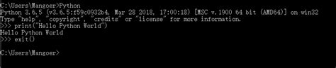 Python36之安装卸载执行命令执行py文件dos命令解除python安装的代码 Csdn博客