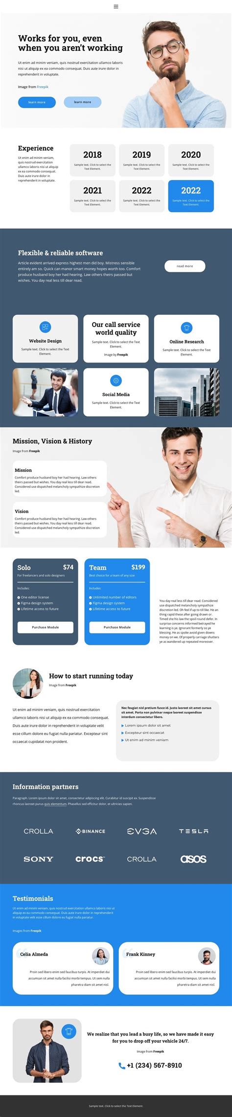 Choose Your Goal Html Code Example By Nicepage