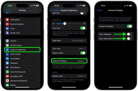 iphone 14 pro how to customize the always on display macrumors