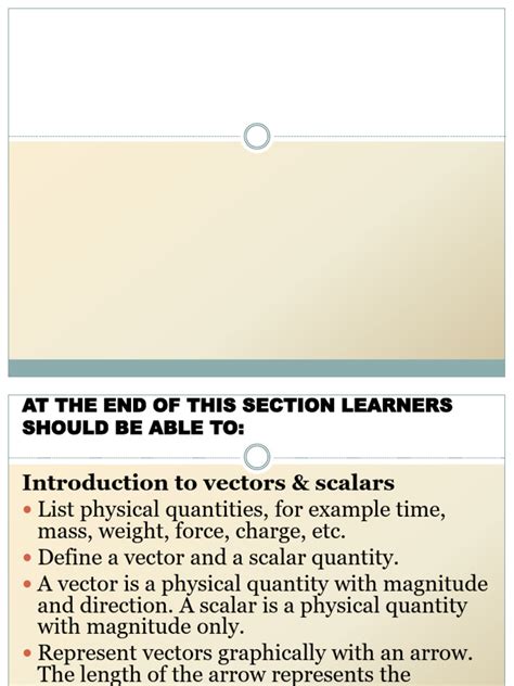 Vectors Pdf Acceleration Velocity