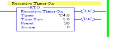ElectrónicaRadical Retentive Timer On RTO