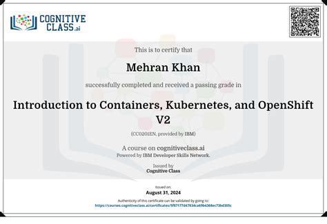 Ibm Cc0201en Certificate Cognitive Class