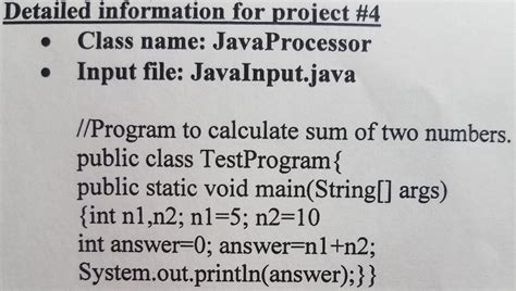 Solved Write A Program That Will Check A Java File For