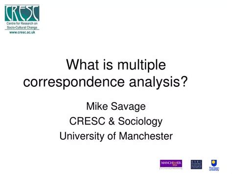 Ppt What Is Multiple Correspondence Analysis Powerpoint Presentation