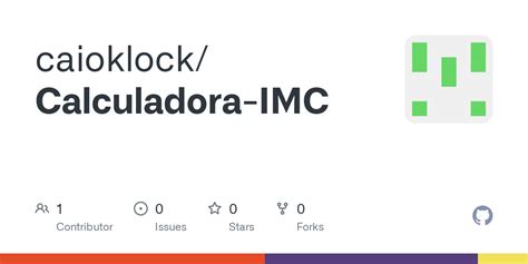 Github Caioklock Calculadora Imc