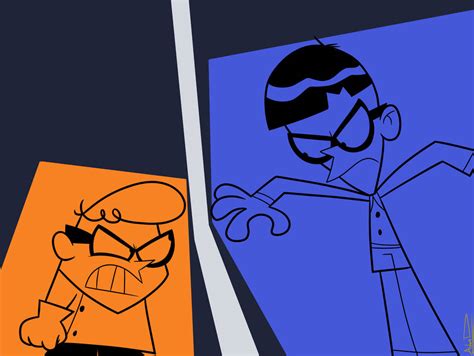 Dexter Vs Mandark By Aidandefrehn On Deviantart