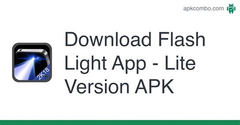 flash light app lite version apk android app free download