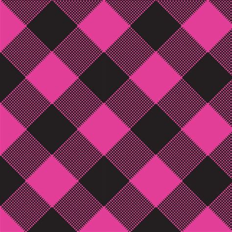 Premium Vector Pink And Black Checkered Pattern