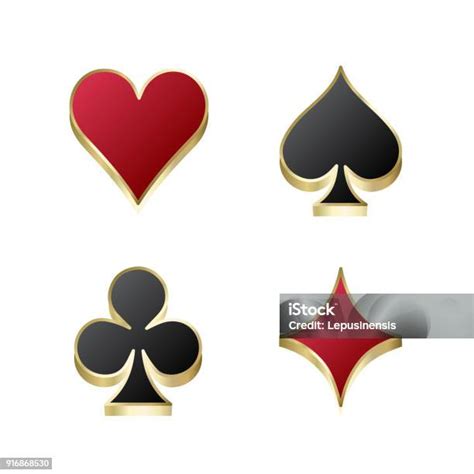 카드 놀이의 한 벌 흰색 배경에 고립 된 벡터 그림 기호 카드 여가활동 게임에 대한 스톡 벡터 아트 및 기타 이미지 카드 여가활동 게임 3차원 형태 스페이드 Istock