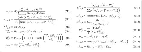 Table 1 From On Learning Agent Based Models From Data Semantic Scholar