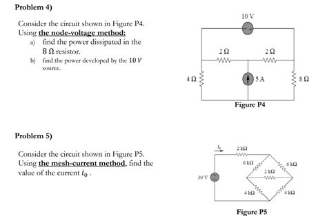 Solved Probl Consider The Circuit Shown In Figure P Using Chegg