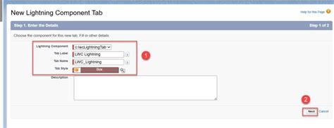 how to add lightning web components as custom tabs in salesforce