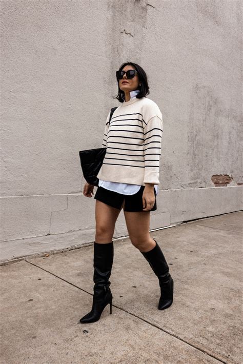 Black Mini Skirt Outfit A Stylish Way To Wear A Black Leather Mini