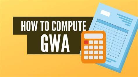 How To Compute GWA In Excel A Comprehensive Guide With GWA Calculator Excel