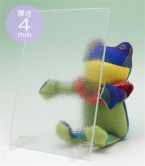 F4：型板ガラス（かすみ）4mm｜カット販売します