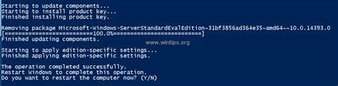 How To Convert Server 2016 Evaluation To Licensed Version