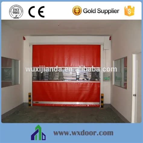 판매를위한 고속 Pvc 직물 롤러 셔터 문 수입 의 고품질 판매를위한 고속 Pvc 직물 롤러 셔터 문 수입