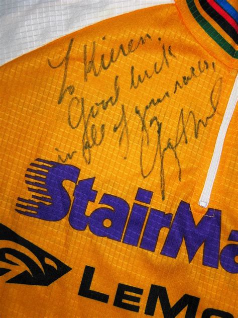 Greg Lemond Jersey Cycling Jersey Signed By Greg Lemond I… Flickr
