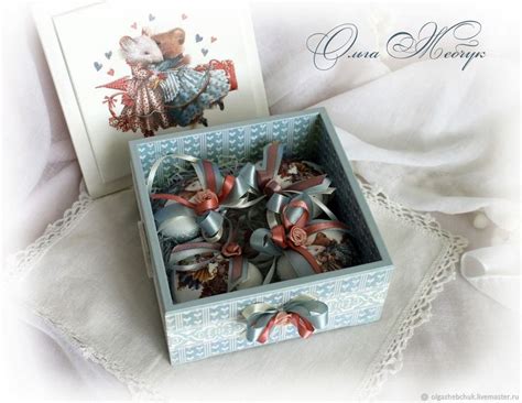 Набор игрушек в шкатулке `Ах эти милые мышки`