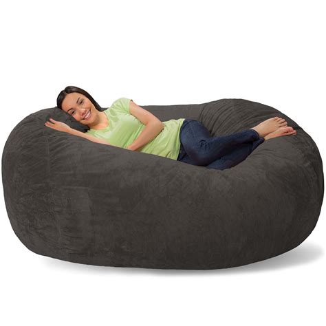 Giant Bean Bags Huge Bean Bag Chairs Get Comfy With Comfy Sacks