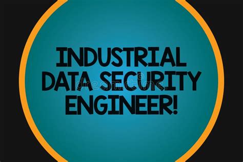 Word Writing Text Industrial Data Security Engineer Business Concept
