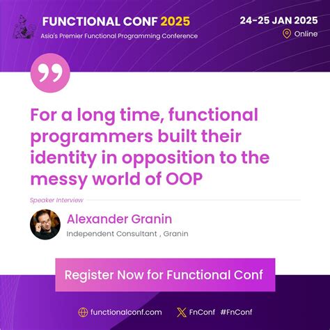 Functional Conference On Linkedin Fnconf Functionalprogramming