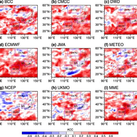 Prediction Skills Of The Seasonal Mean Precipitation In Spring For The Download Scientific