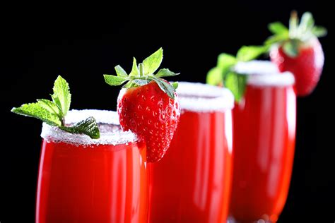 Strawberry Cocktail Eddie Bayne Photography