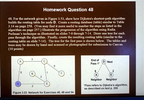 Solved Homework Question 48 For The Network Given In Figure 353 Show