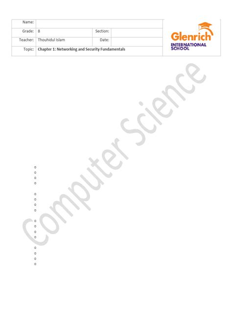 Csc Pdf Computer Network Optical Fiber