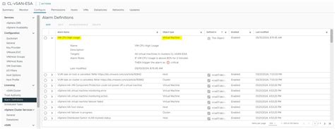 Creating A Custom VSphere Alarm DPC Virtual Tips