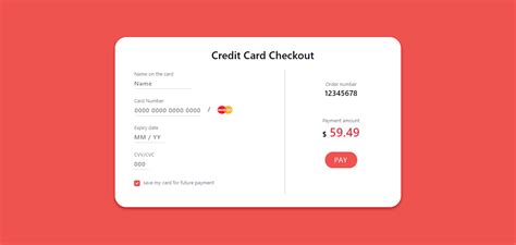 Bootstrap 4 Payment Form With Icon Example