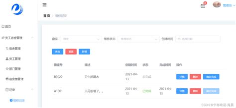基于javaspringbootvue前后端分离员工宿舍管理系统设计与实现java 员工食宿管理功能 Csdn博客