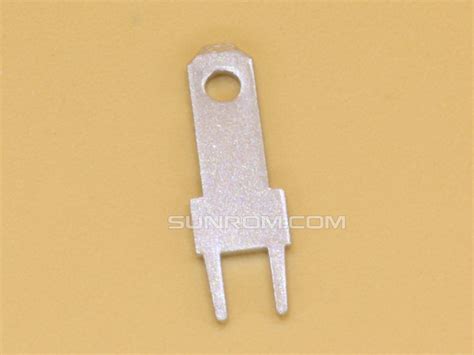 2 8mm Vertical Pcb Quick Disconnect Terminal Lug Connector [7451