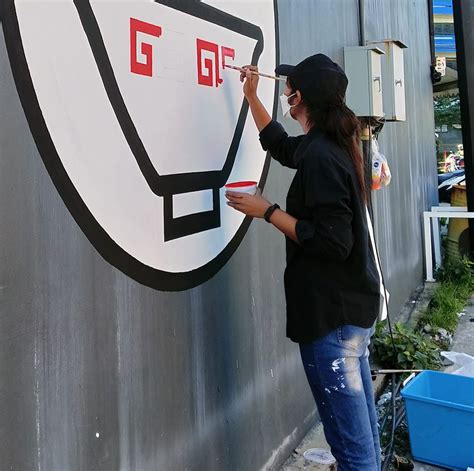 รับวาดภาพฝาผนัง เพ้นท์ผนังบ้าน ร้านอาหาร คาเฟ่ ออฟฟิศ ราคาเบาๆ